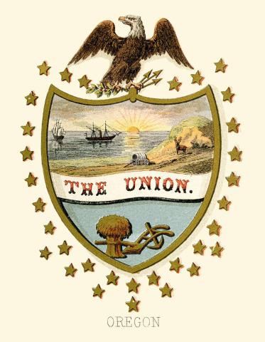 Image for Seal of Oregon | State Symbols USA